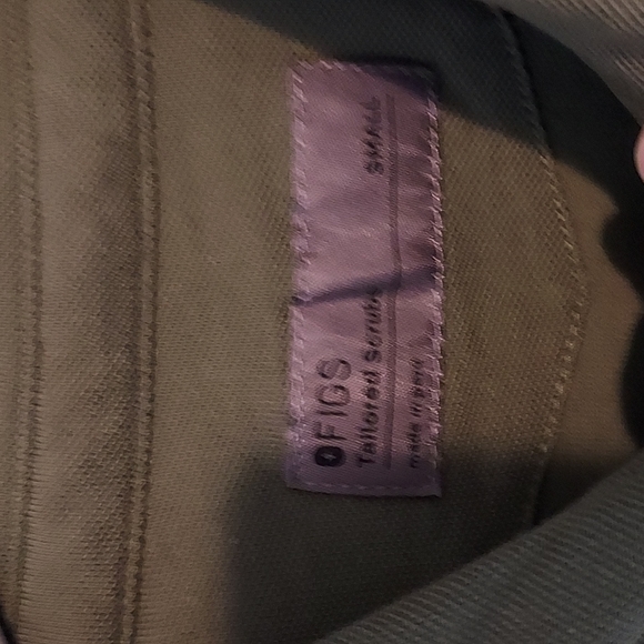 Figs | Tops | Figs Pro Scrubs Long Sleeved Pique Polo Top Army Green ...